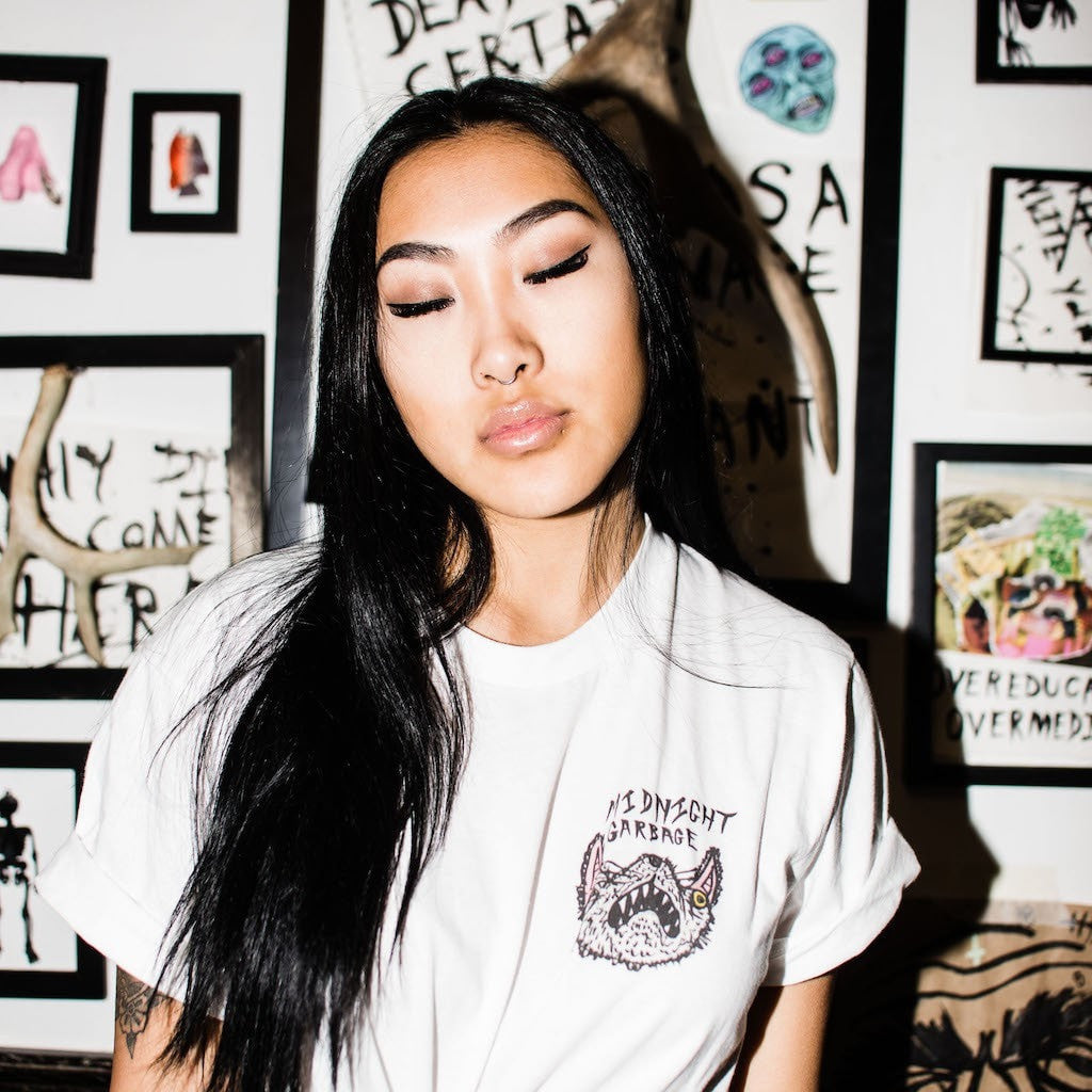 MIDNIGHT GARBAGE tee – HORRIBLENOISE